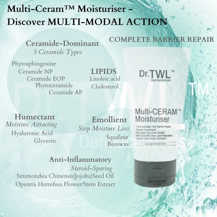 Multi-CERAM Moisturiser | TWL Skin